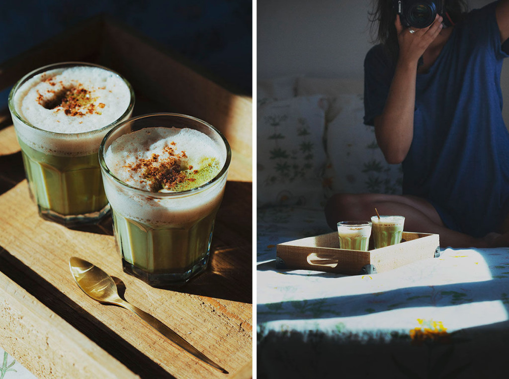 TÉ VERDE MATCHA CON LECHE - MATCHA LATTE
