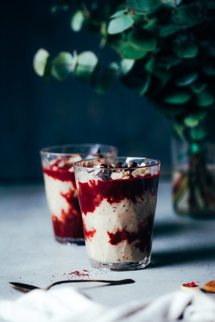 COCONUT PORRIDGE - PORRIDGE DE COCO, CHOCOLATE Y REMOLACHA