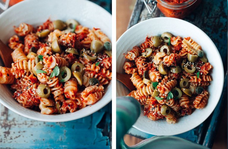 RADIATORI AL PESTO ROSSO